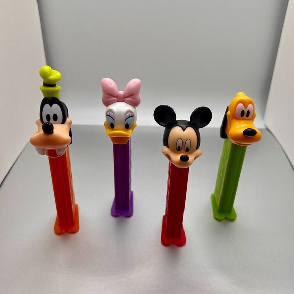 Toys | Set Of 4 Disney Pez Dispenser Mickey Mouse Daisy Duck Goofy ...